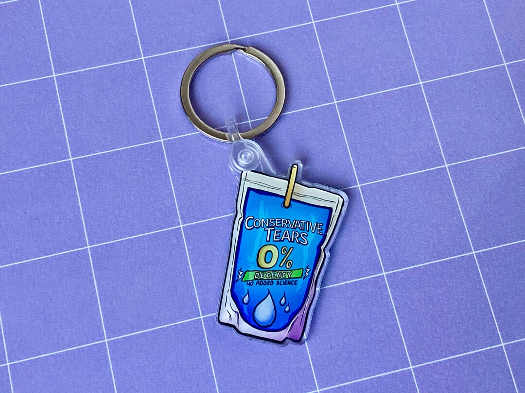 Conservative Tears Acrylic Keychain - Etsy