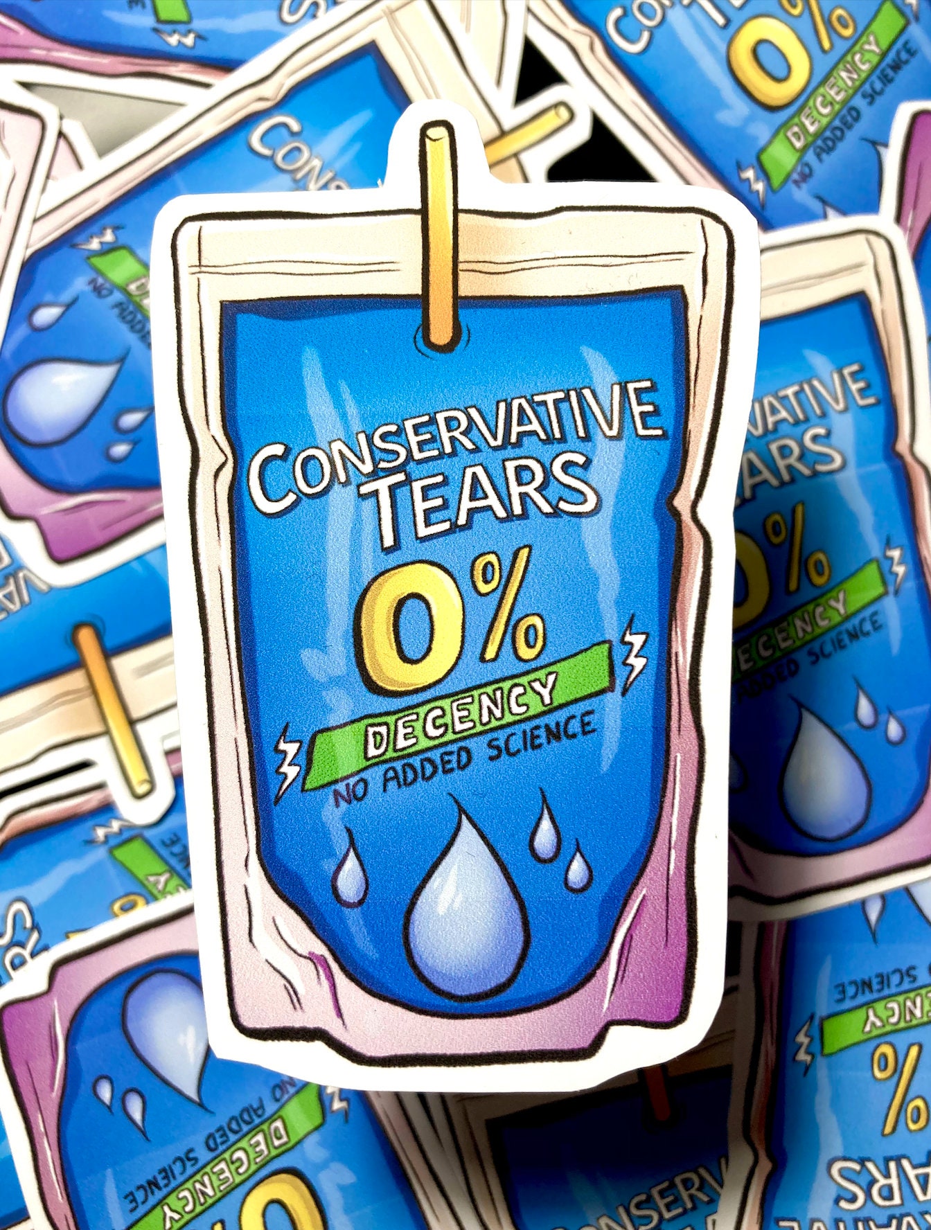 Conservative Tears Sticker | Leftist | Progressive