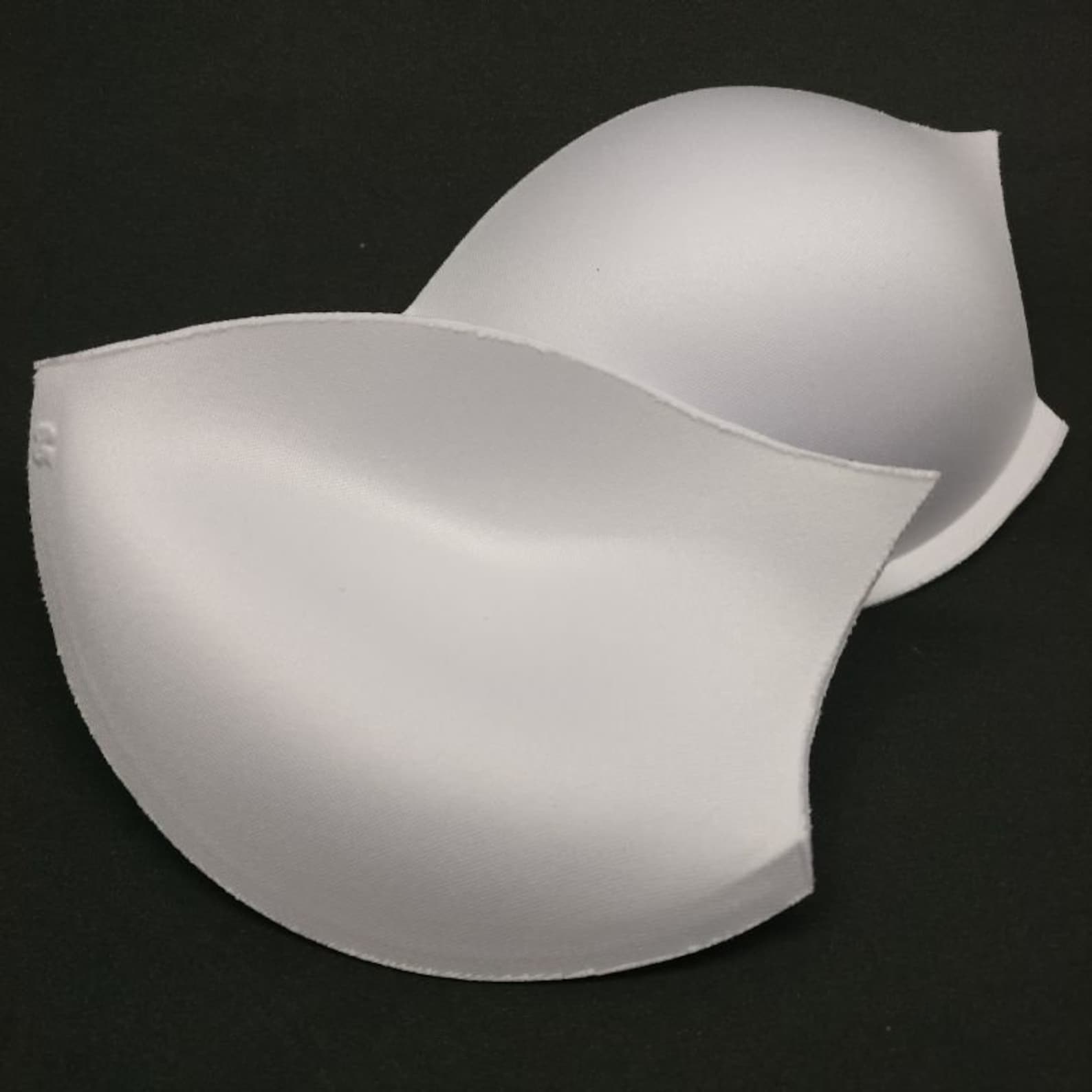 Highquality White Foam Bra Inserts Pads Double Push Up Molded Etsy