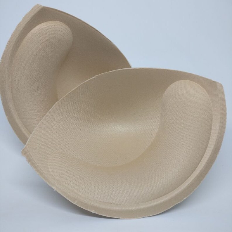 Balconette Foam Bra Inserts Pads Push Up Molded Bra Cups For Etsy