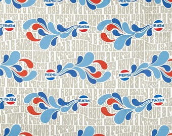 Pepsi Fabric | Etsy