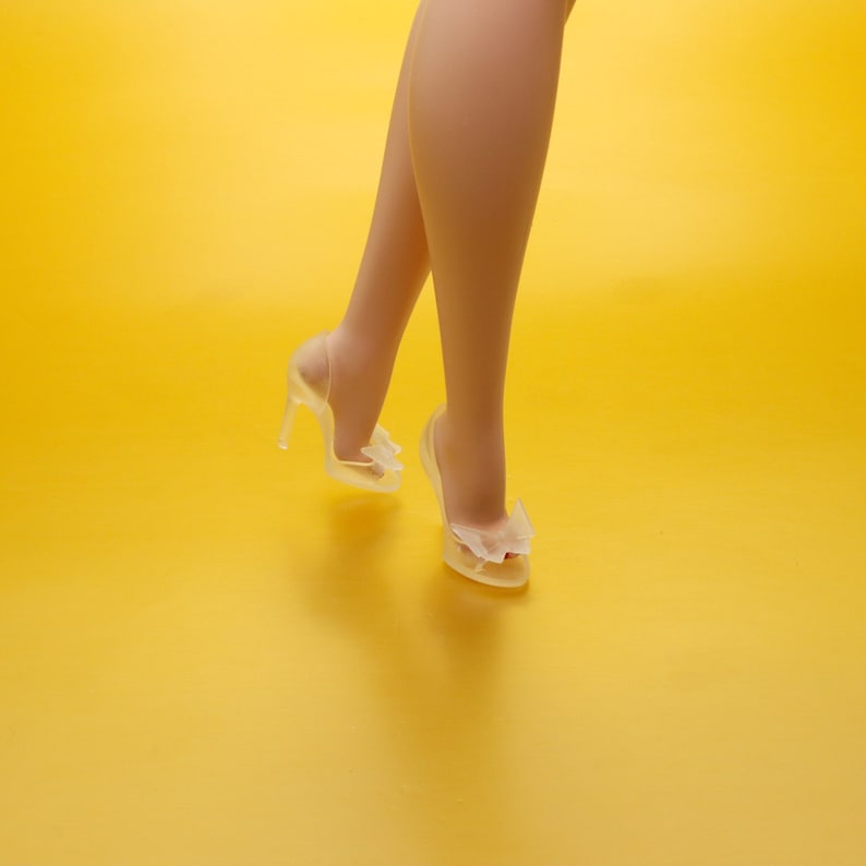 Contesa Seaglass Collection D'orsay Pumps With Butterfly for Barbie ...