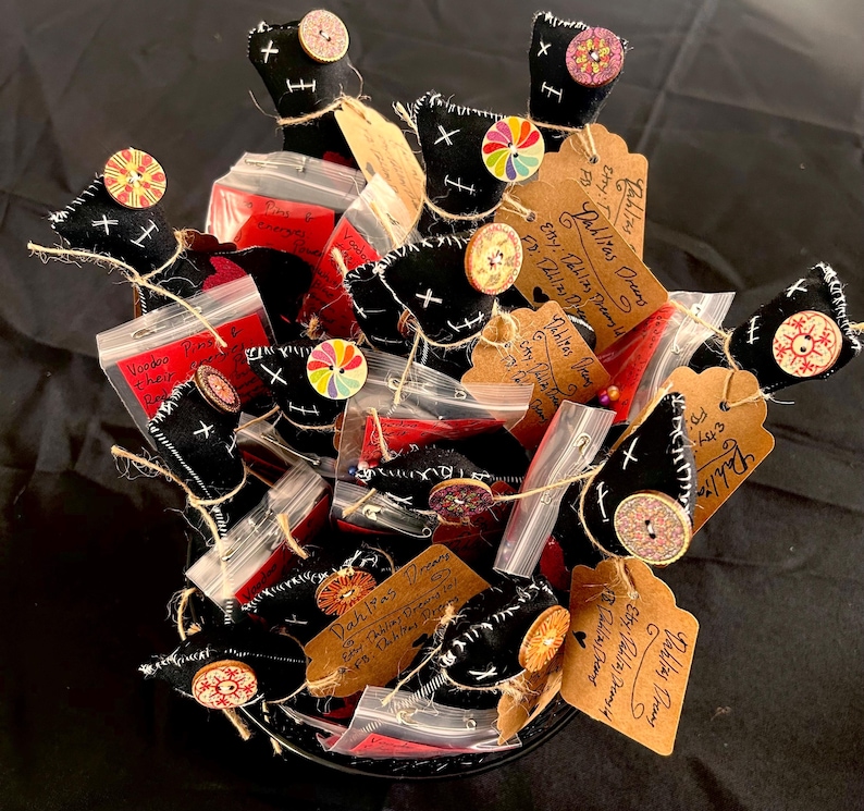 Black Voodoo Dolls - Etsy