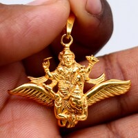 Lord Garuda Wing Pendant, 925 Sterling Silver Pendant, Lord Garuda ...