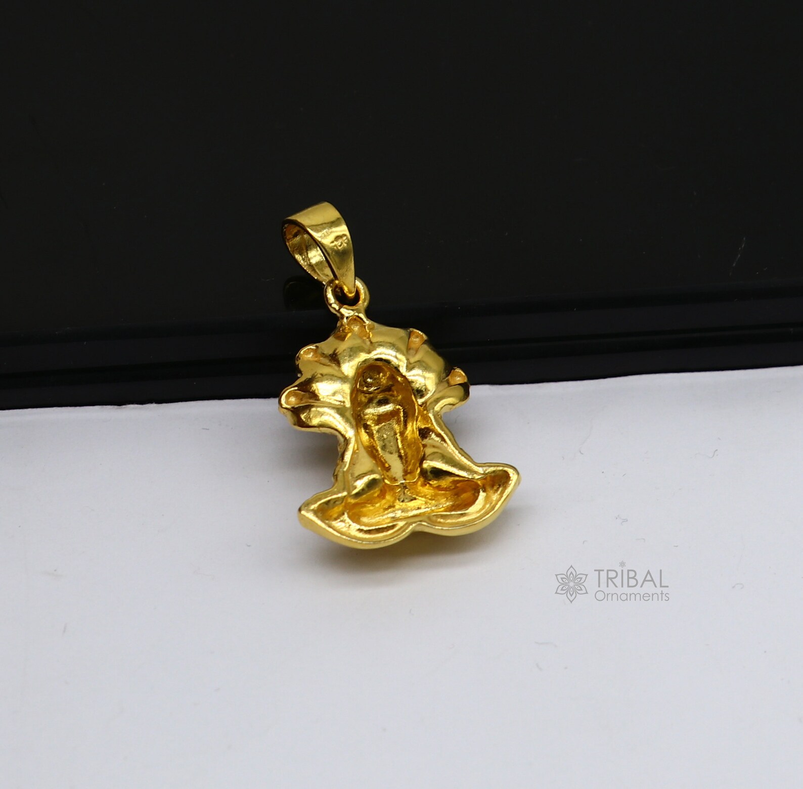 925 Sterling Silver Handmade Idol God Shiva Pendant, Amazing Designer ...
