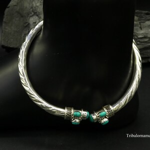 Vintage Antique Style 925 Sterling Silver Handmade Foot Kada Anklet ...