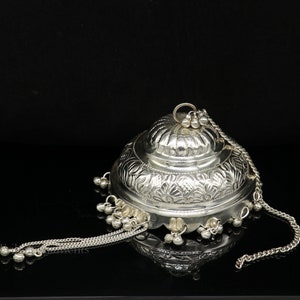 Solid Silver Chattar or Chhatra, Silver Umbrella for God Temple Art ...