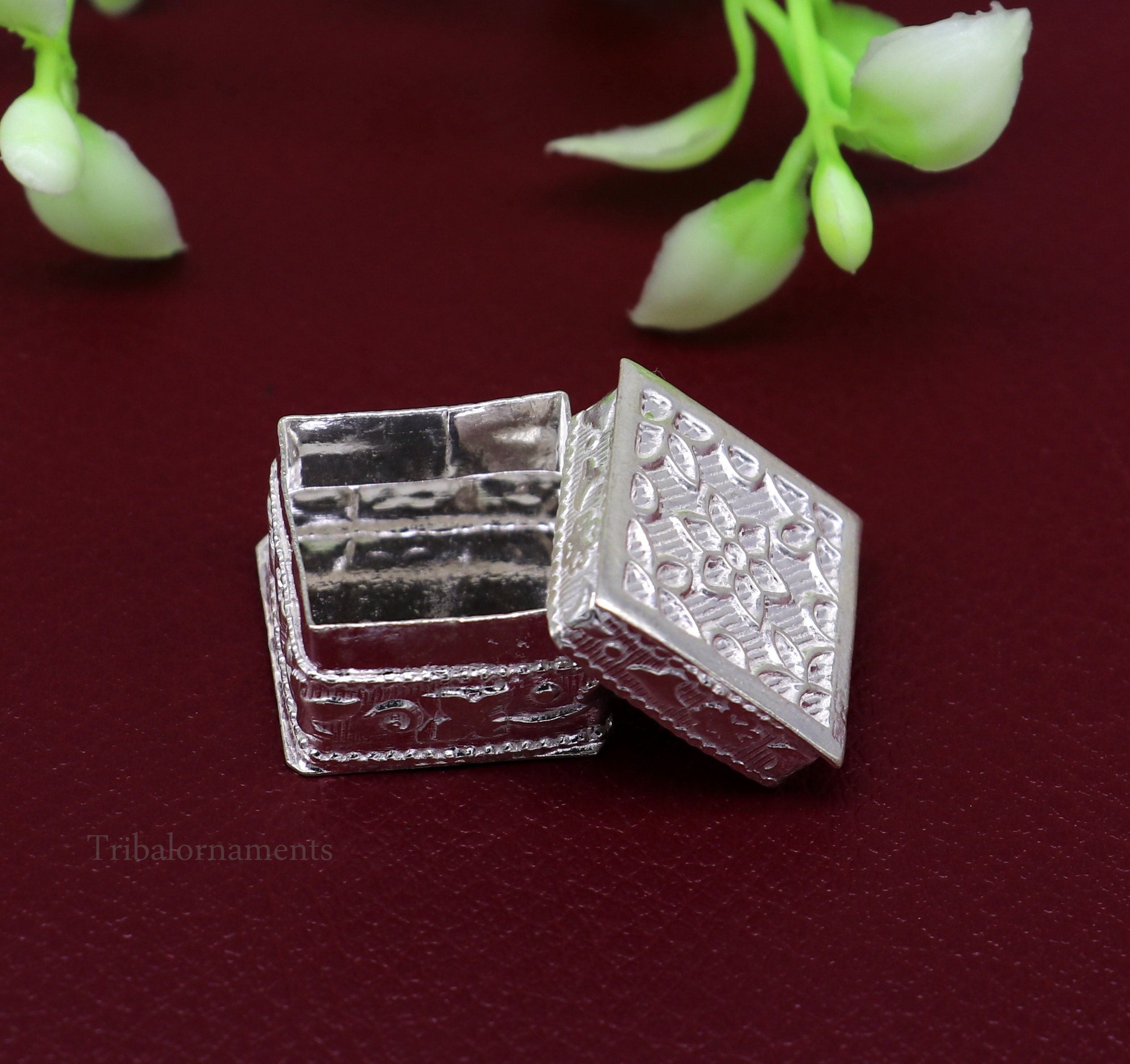 container box kajal box/casket box bridal polygon shape sindur box ...