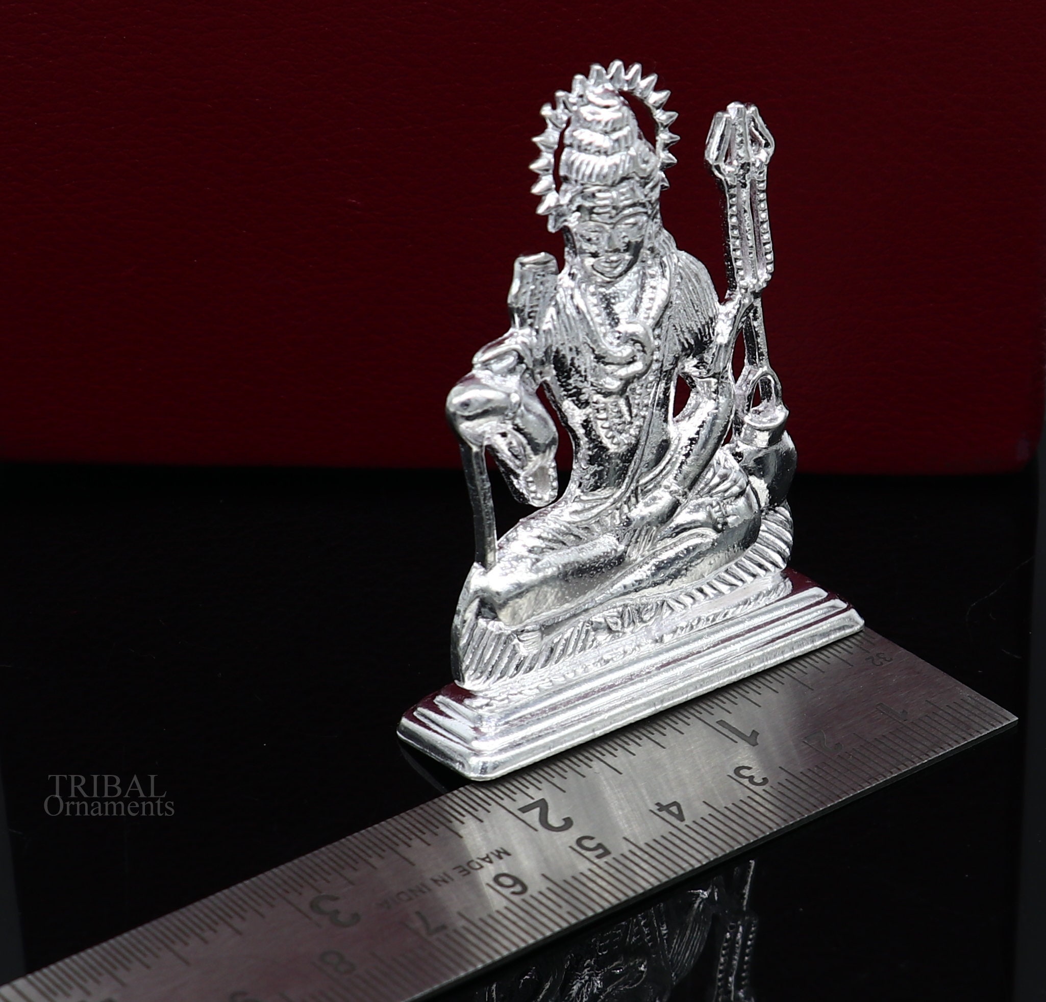 Statues 925 Sterling silver handmade vintage look indian hindu idols ...