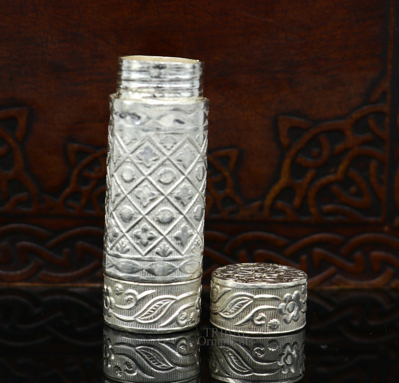 Exclusive 925 Fine Solid Silver Handmade Small Tobacco Box, Fennel Box ...