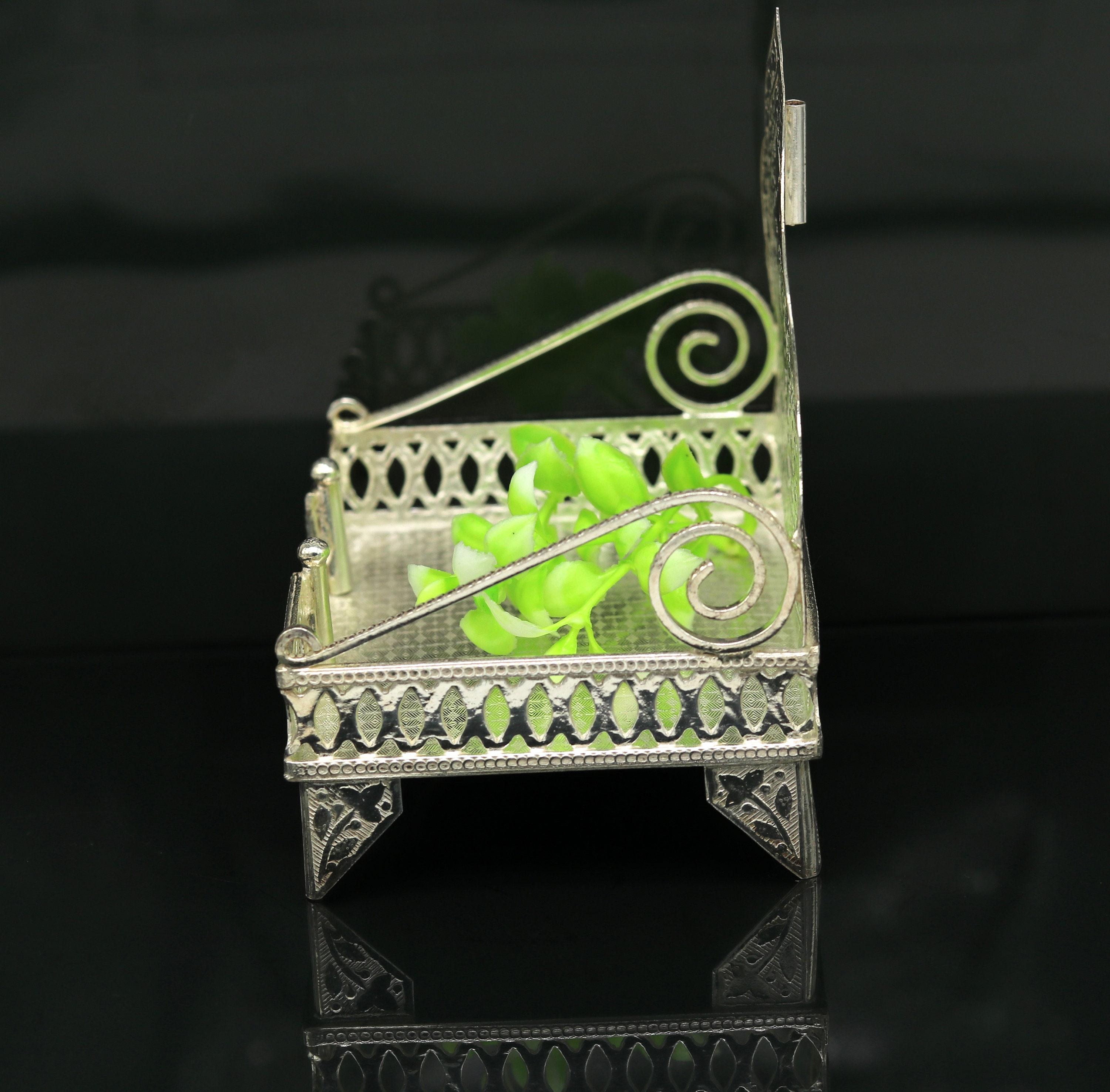 Sterling silver handmade amazing design home mini temple god | Etsy