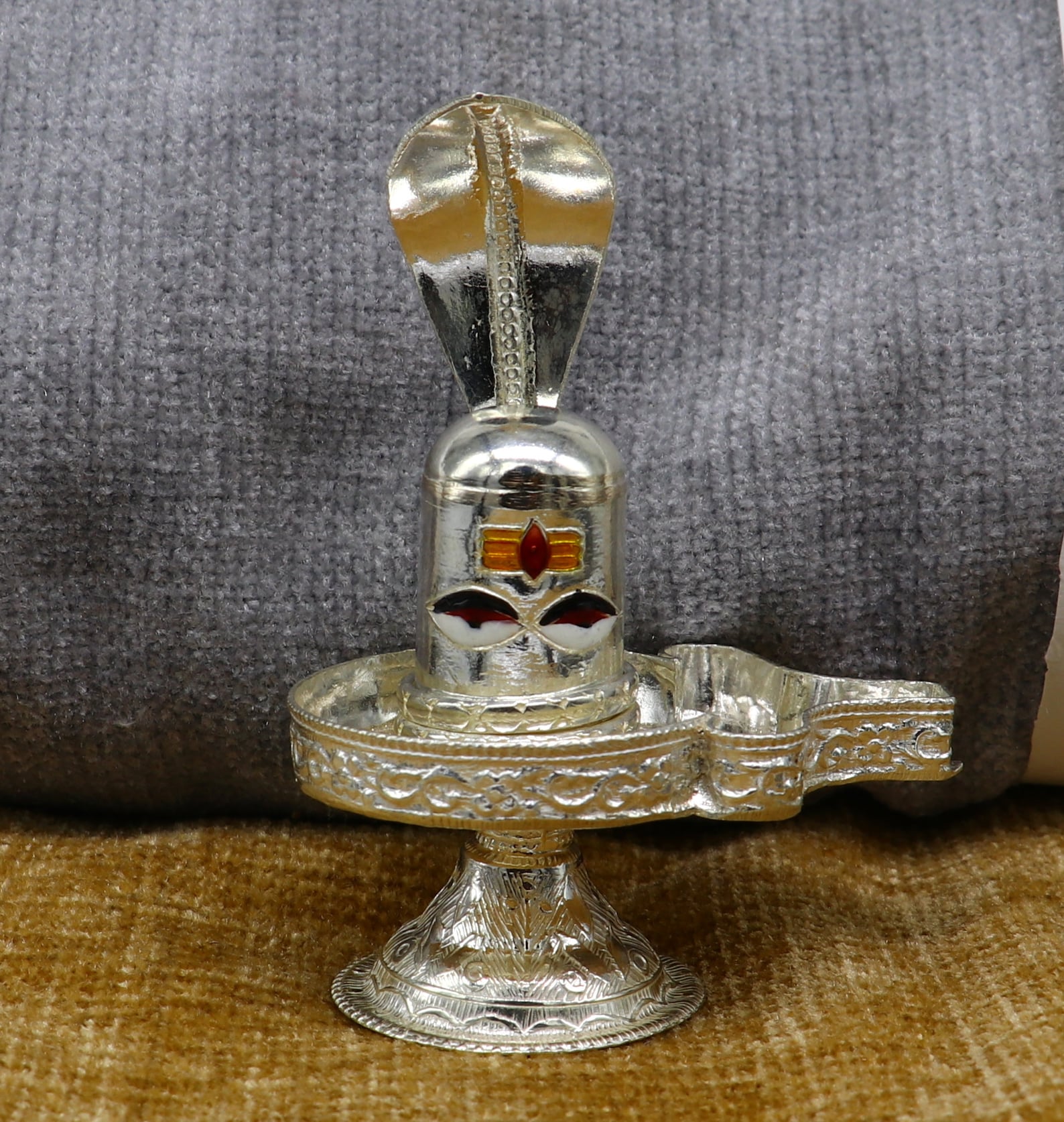 925 sterling silver handmade small Lord shiva-Linga Stand | Etsy