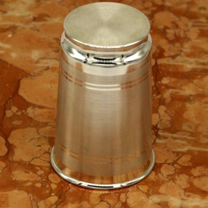 Pure 999 Fine Silver Handmade Vessels, Water/milk Glass Tumbler, Silver ...