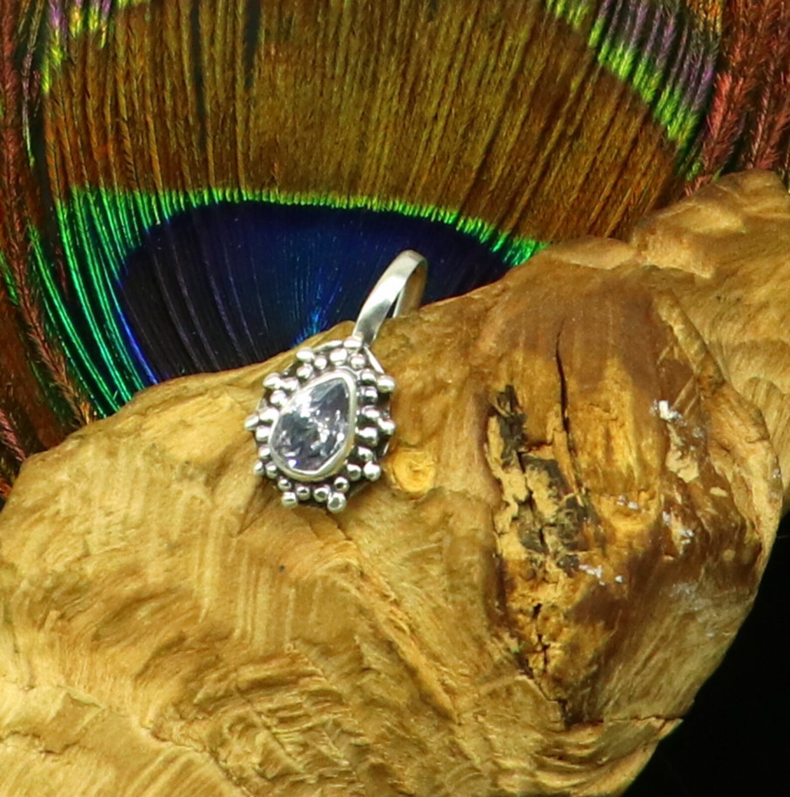 7.5mm 925 Sterling Silver Single Stone Nose Pin Clip on Nose - Etsy