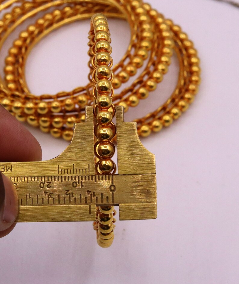 Genuine 22k Yellow Solid Gold Handmade Vintage Antique Design - Etsy