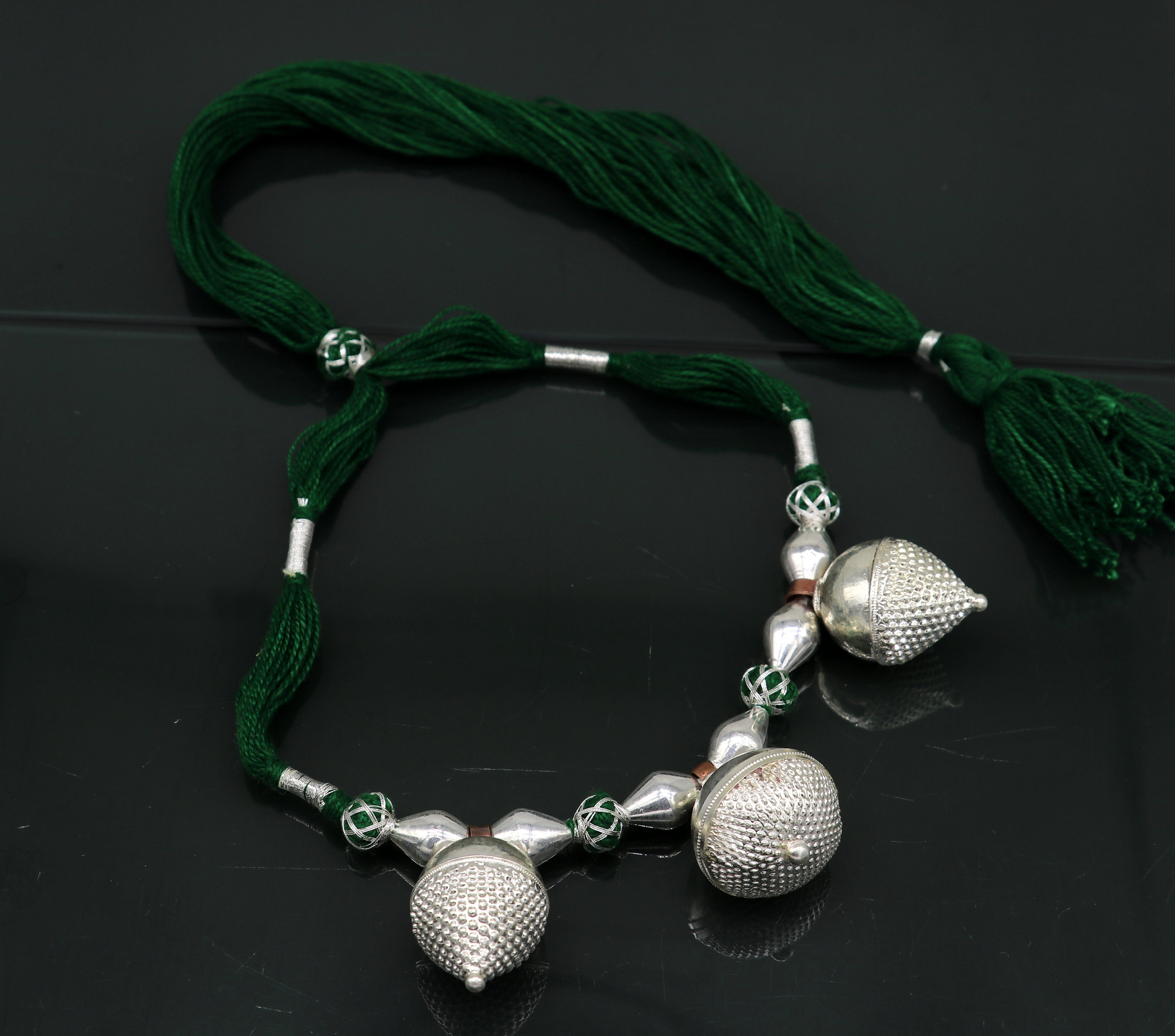 Impresionante vintage indio estilo tradicional de moda plata | Etsy