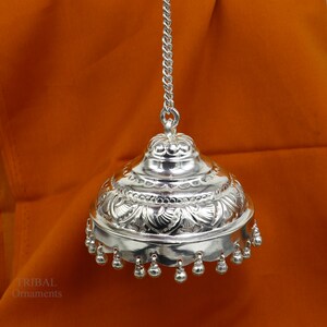 Solid Silver God Chattar or Chhatra, Silver Umbrella God Temple Art ...