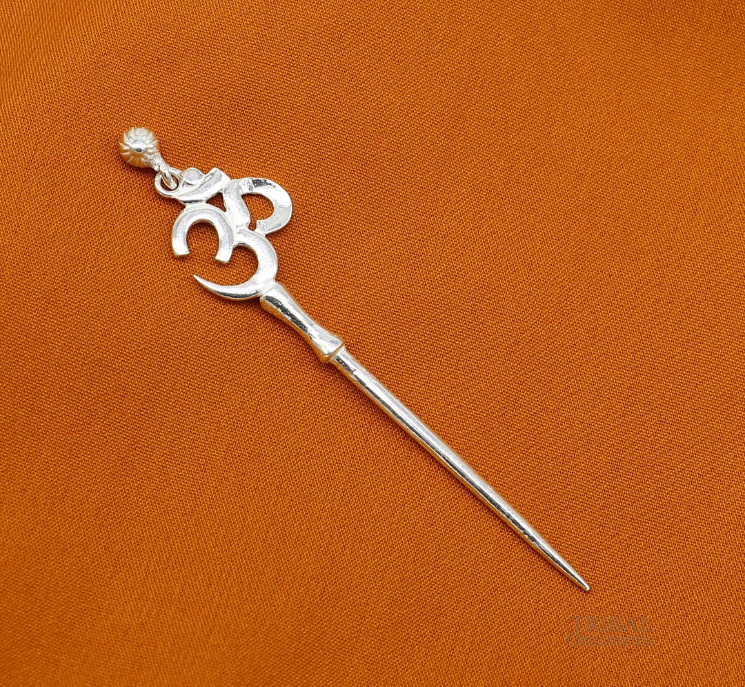 3" Inches Long Handmade Solid Sterling Silver Kum Kum Sticks, Eyeliner ...