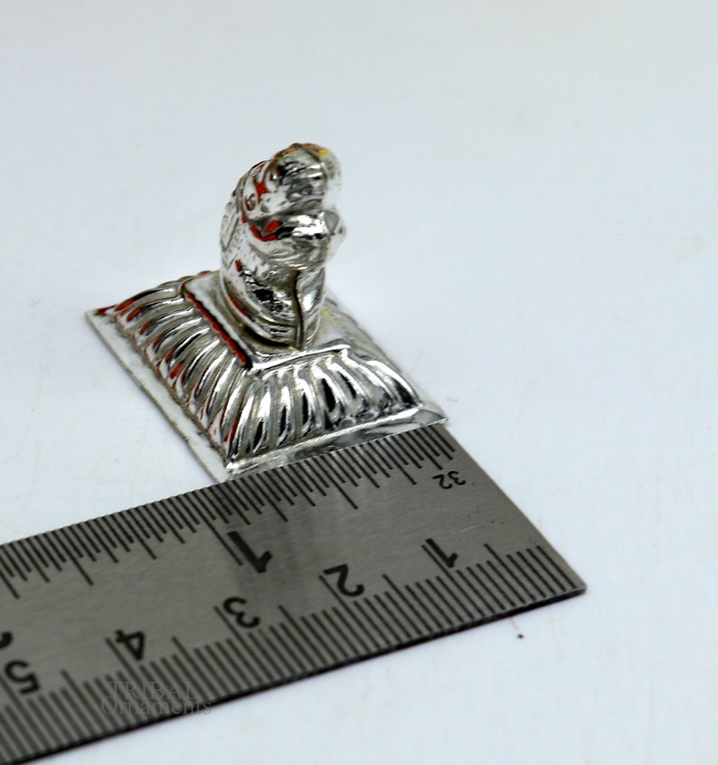 Lord Ganesha Vahan Mushak Maharaj Sterling Silver Handmade Small ...