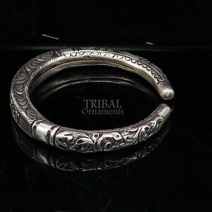 925 Sterling Silver Handmade Nakshi Work Design "radhe Radhe" Goddess ...