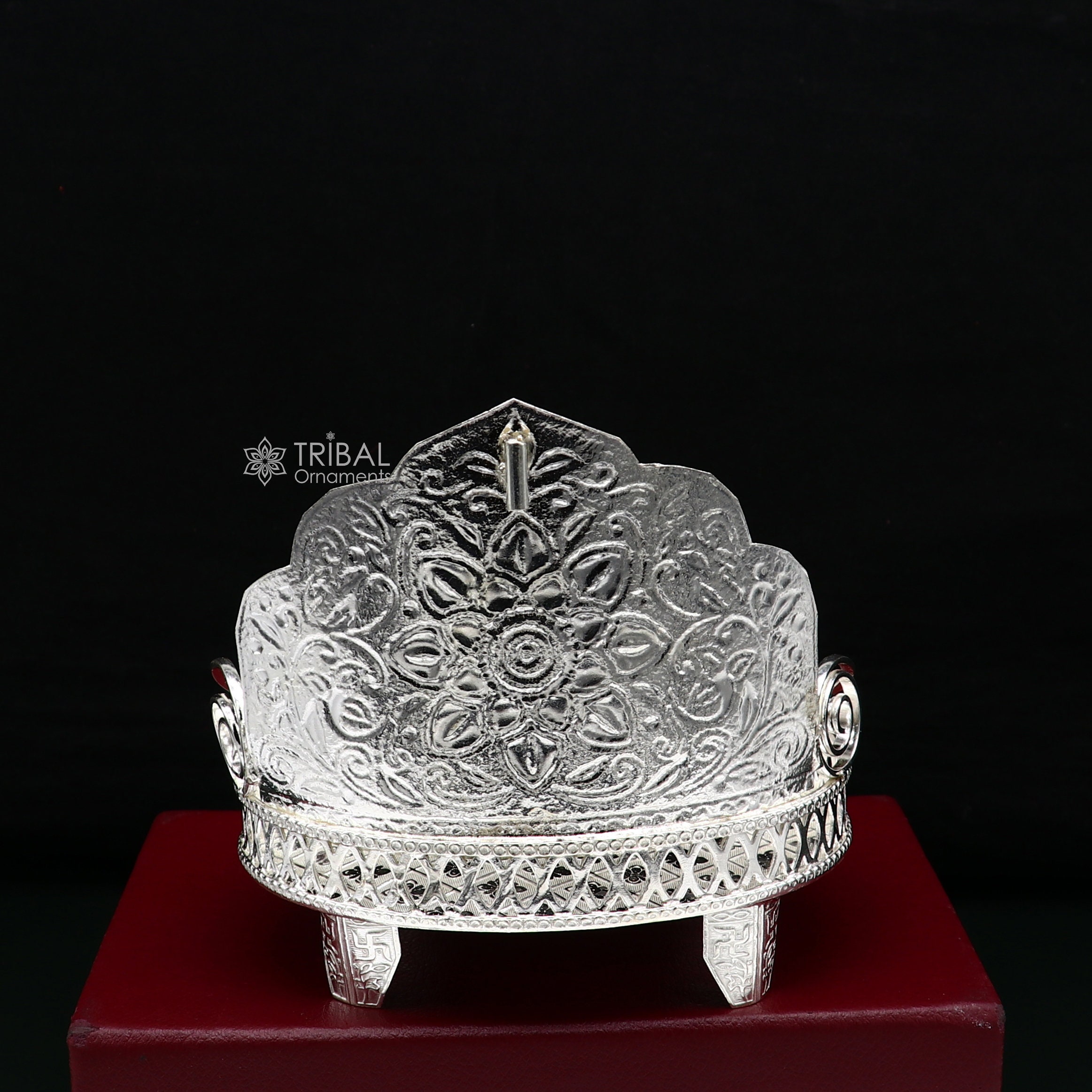 925 Pure Sterling Silver Singhasan, Divine Silver Throne, God Statue's ...