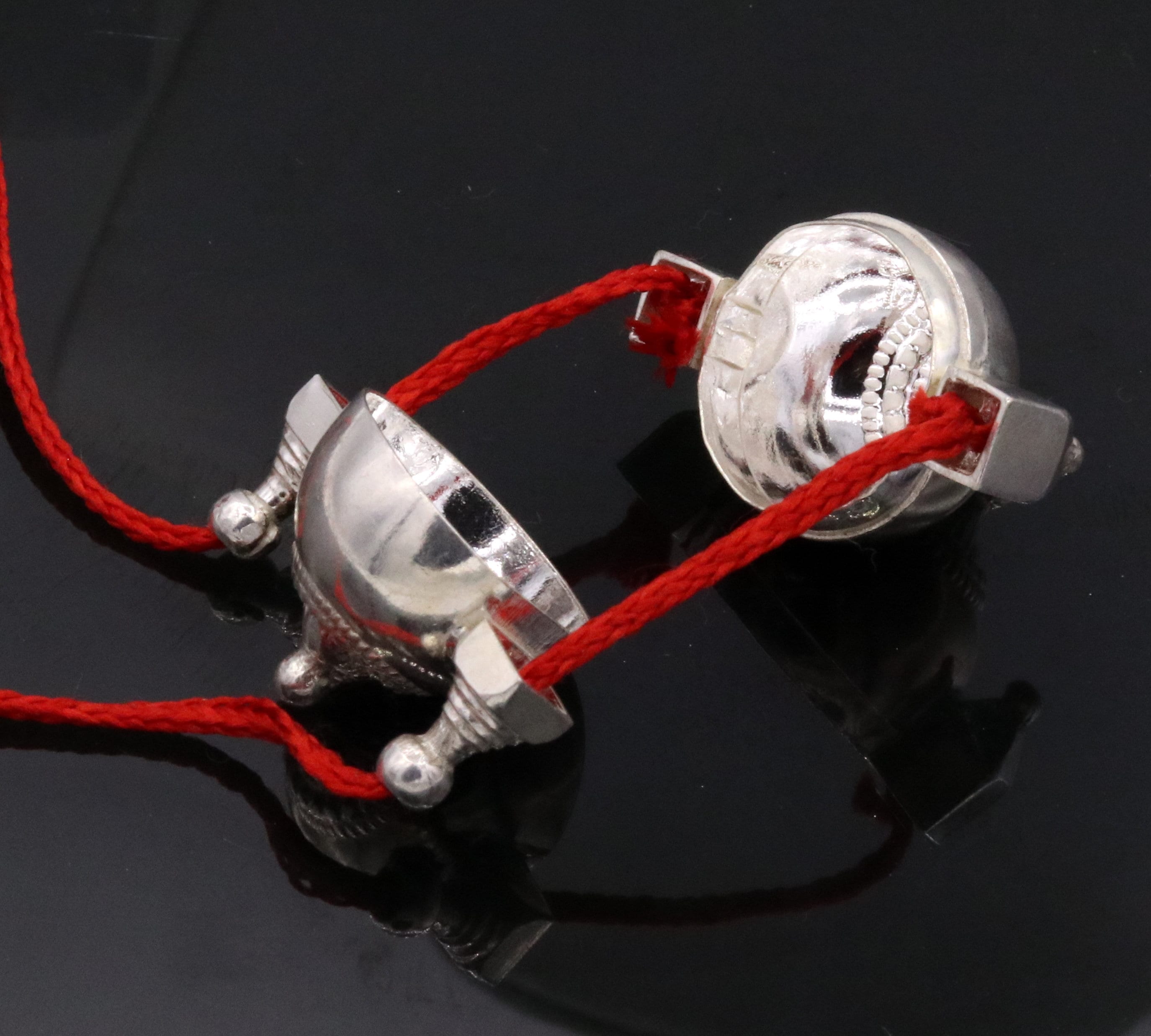 Vintage Ethnic Traditional Silver Shiva Lingam Box Amulet Pendant ...