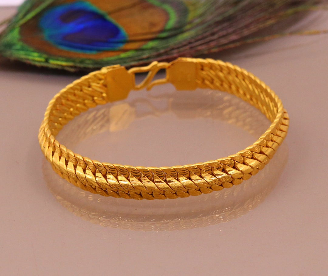 Top Class Vintage Design 22kt Yellow Gold Handmade Gope Chain - Etsy