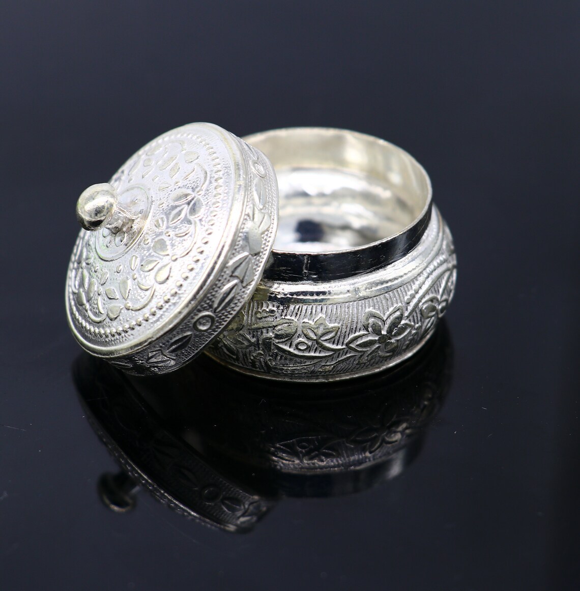 925 Sterling Silver Unique Antique Design Handmade Brides Eyes Kajal ...