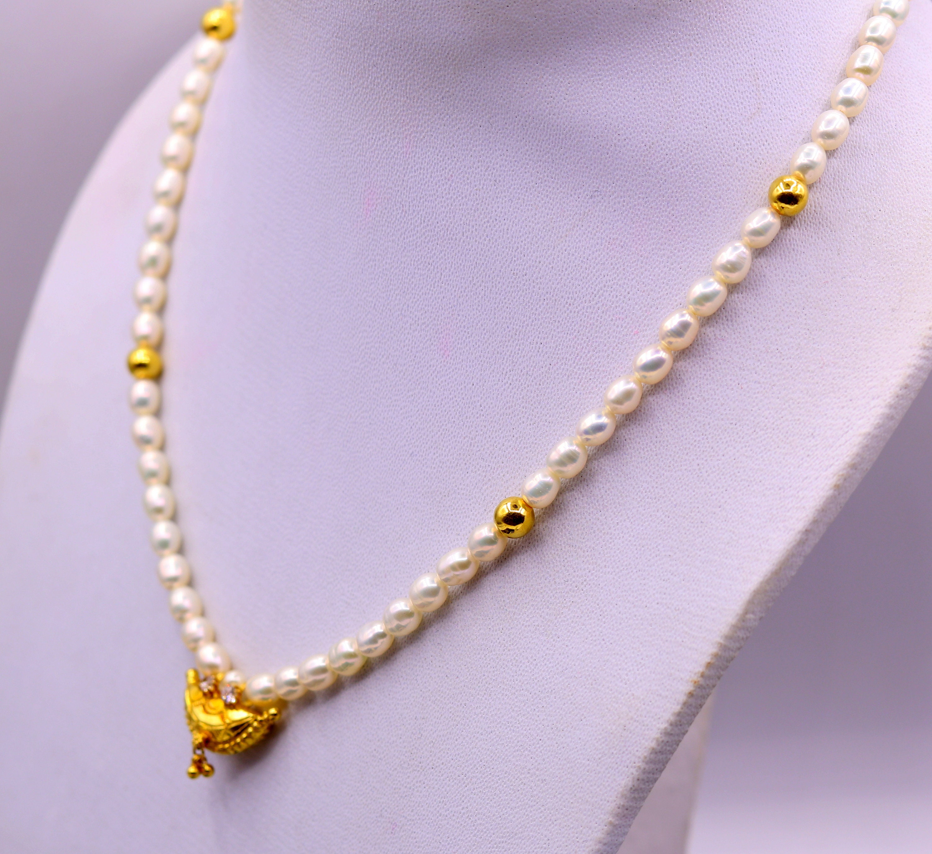 Traditional Rajasthani 18k yellow gold handmade amulet pendant | Etsy