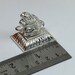 Lord Ganesha Vahan Mushak Maharaj Sterling Silver Handmade Small ...