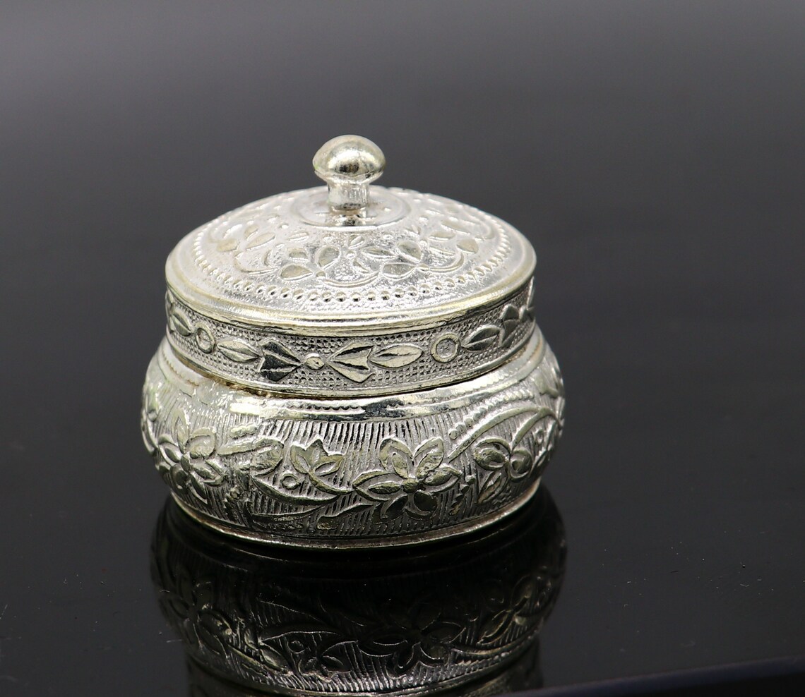 925 Sterling Silver Unique Antique Design Handmade Brides Eyes Kajal ...