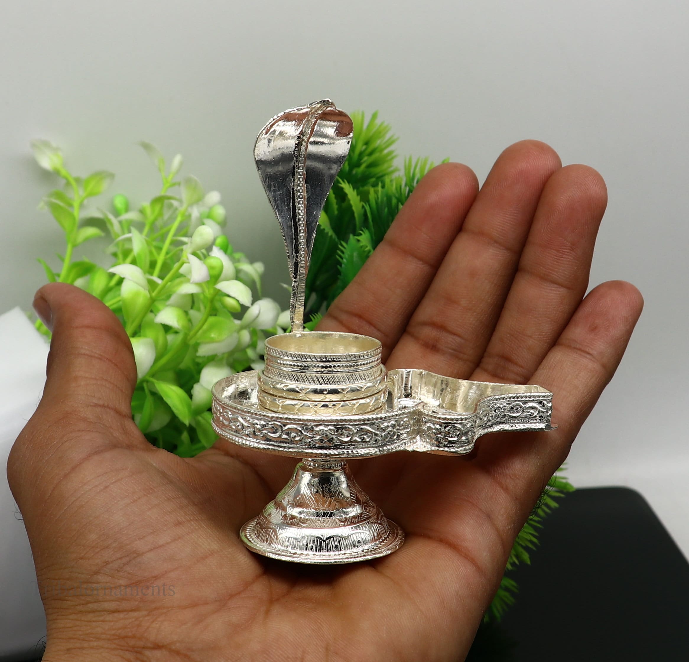 Pure 925 solid sterling silver lord shiva lingam | Etsy