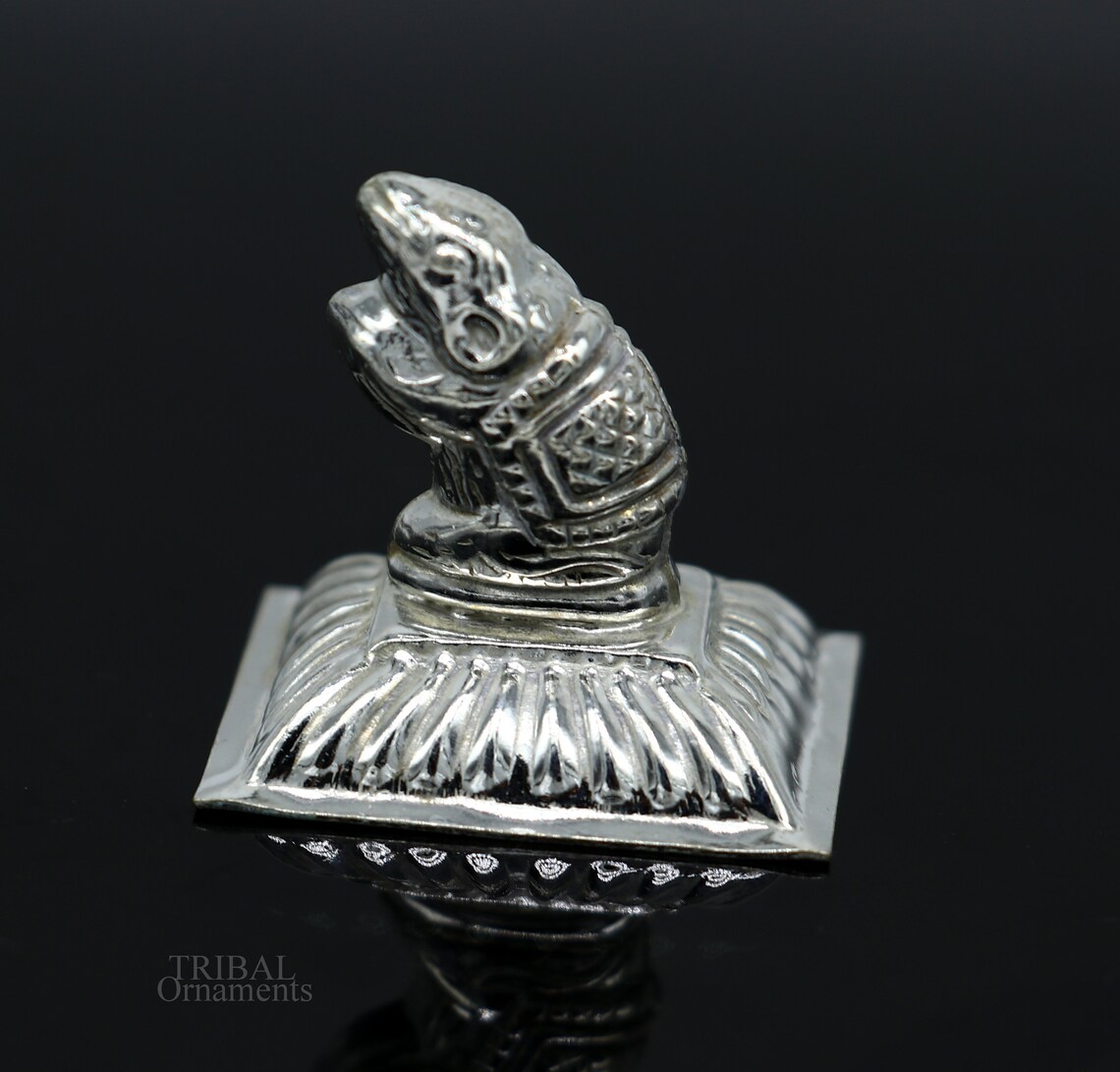 Lord Ganesha Vahan Mushak Maharaj Sterling Silver Handmade - Etsy