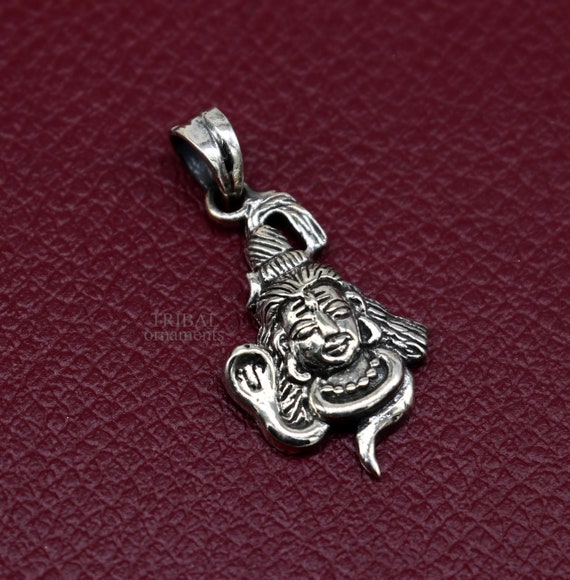 hindu silver locket - Gem