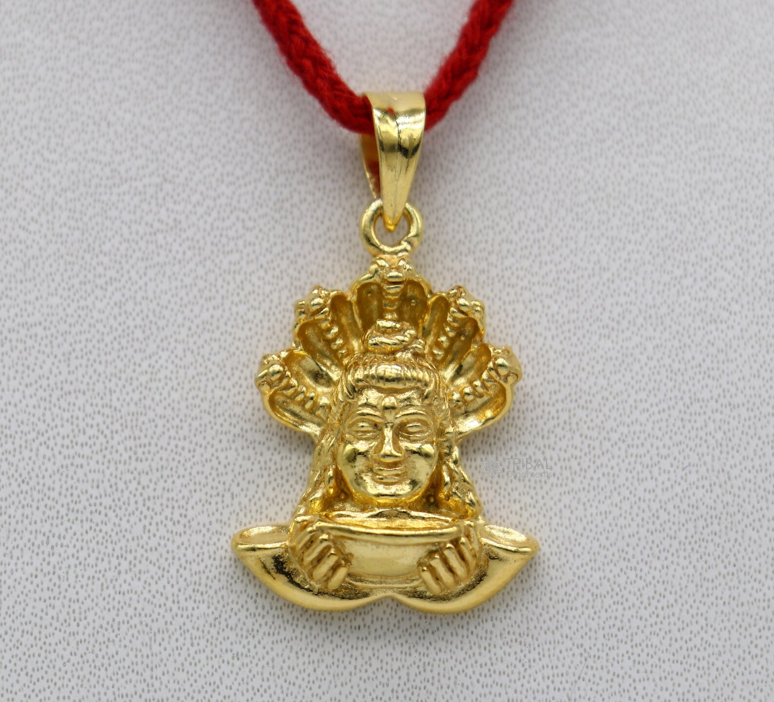 925 Sterling Silver Handmade Idol God Shiva Pendant, Amazing Designer ...