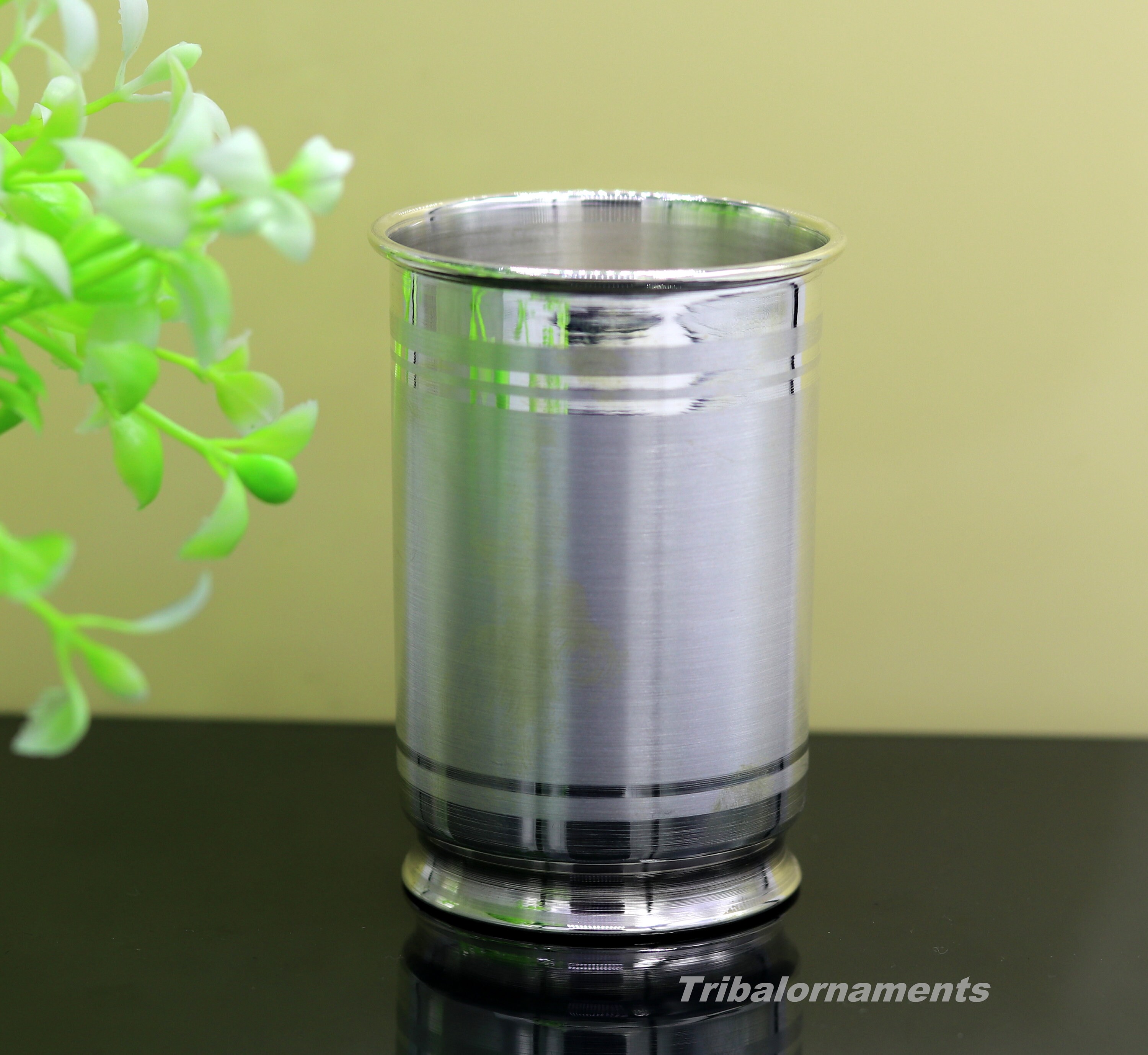Handmade 999 Fine Silver Vessels Water/milk Glass Tumbler - Etsy UK