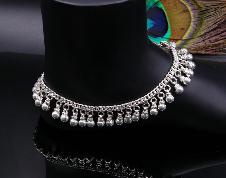 Vintage Antique Style Sterling Silver Handmade Solid Chain - Etsy