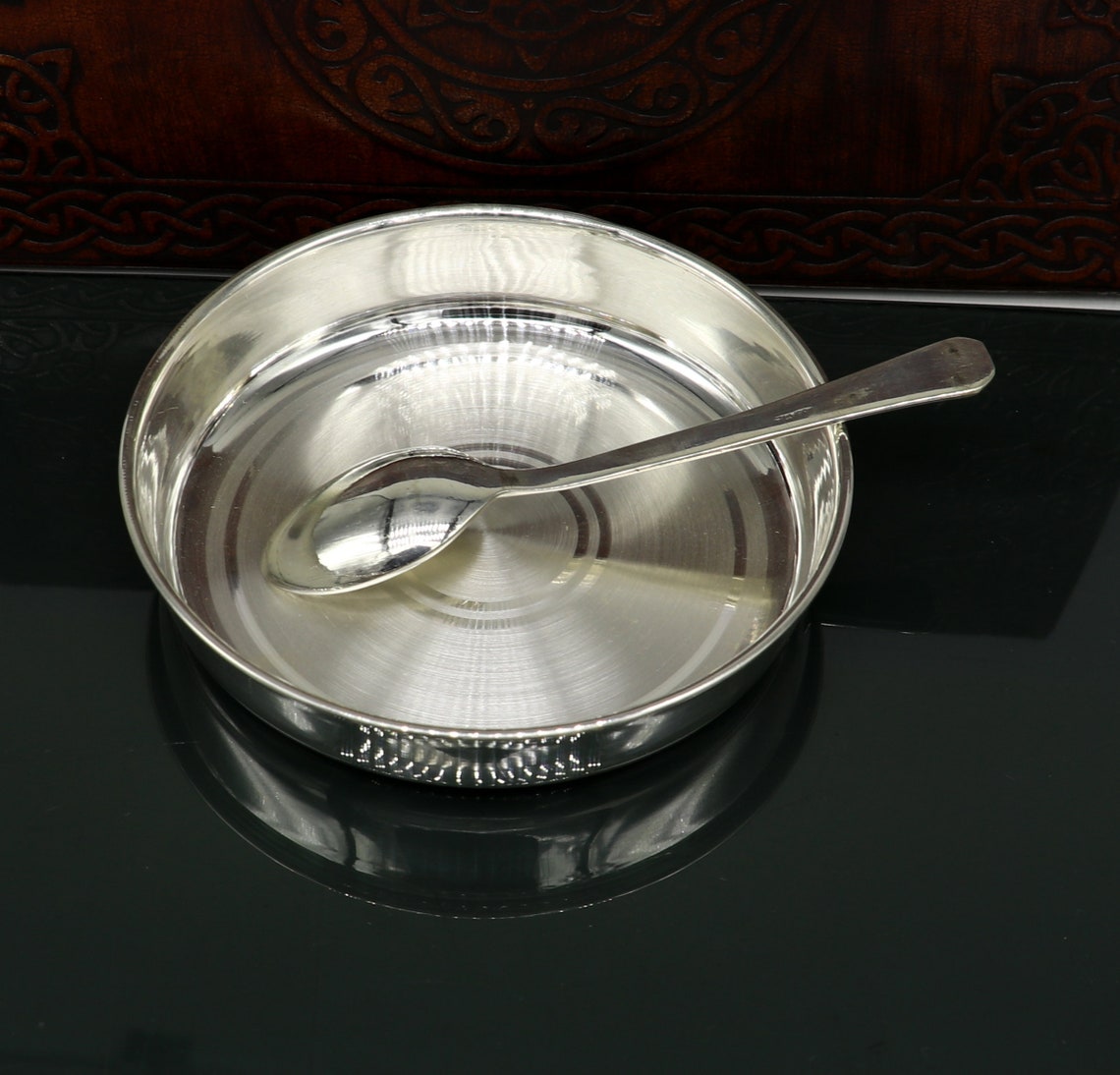 999 Fine Solid Silver Tray or Plate Silver Vessel Silver - Etsy