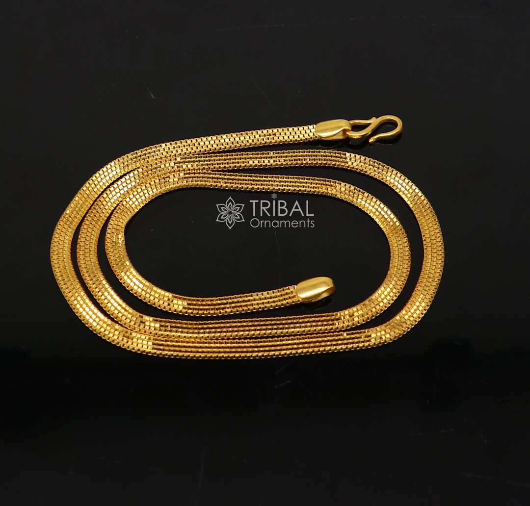 All Sizes 22kt Yellow Gold Handmade Solid Box Multiple Box Customized ...