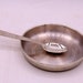 999 Sterling Silver Handmade Silver Plate Tray and Spoon Set, Silver ...
