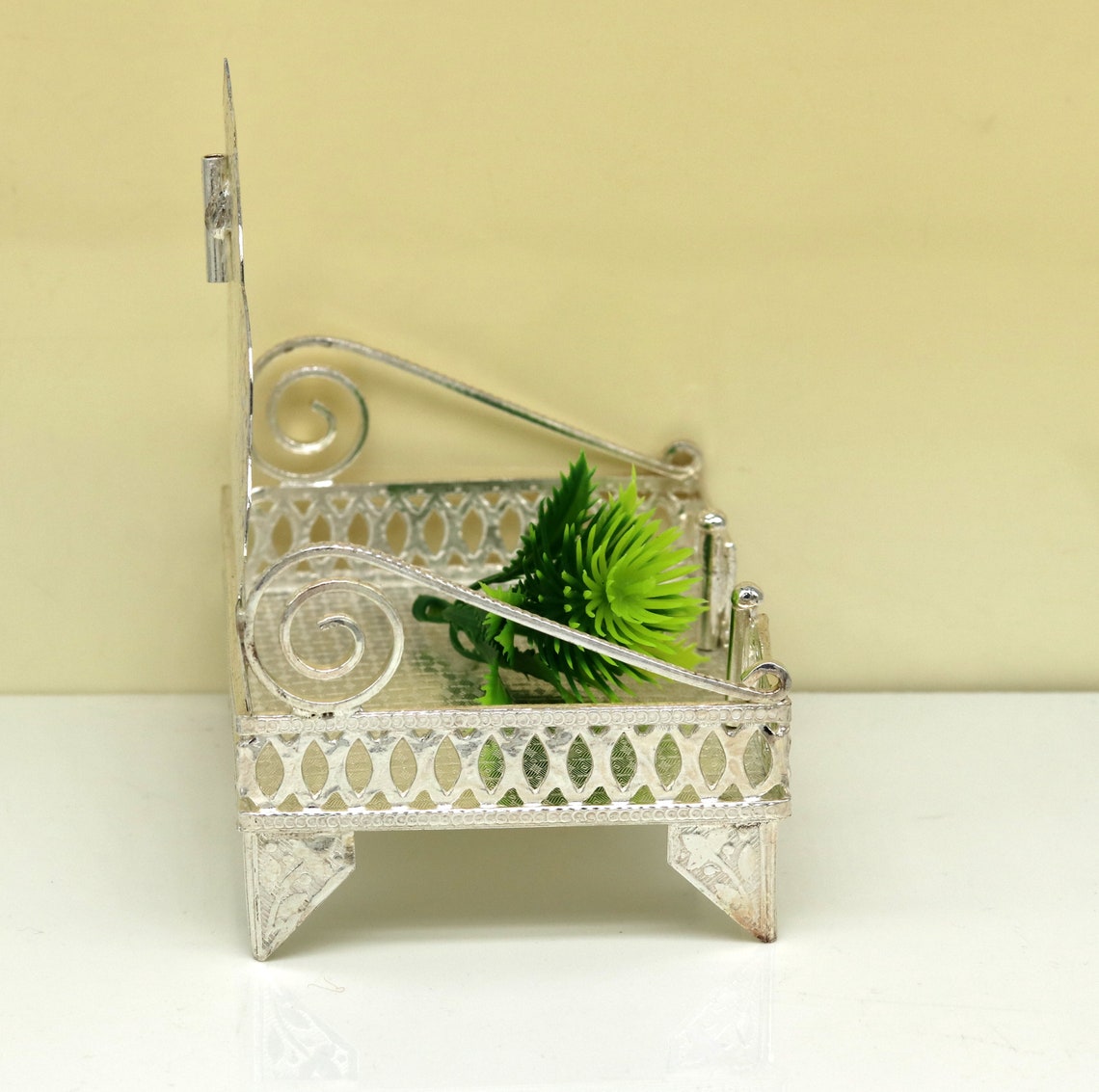 Sterling silver handmade amazing design home mini temple god | Etsy