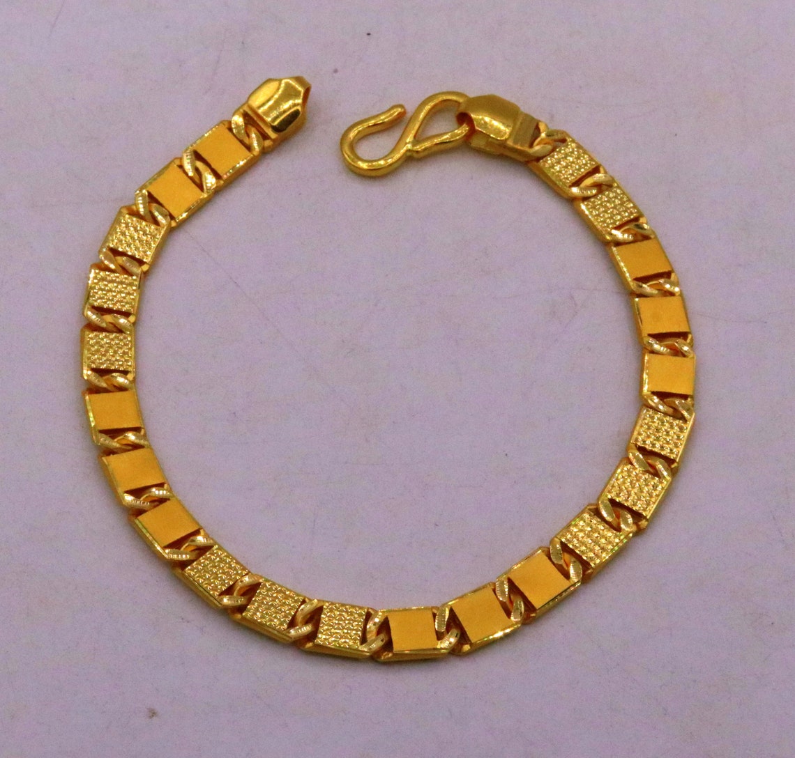 Genuine 22kt Yellow Gold Handmade Solid Gold Bar Royal Nawabi | Etsy