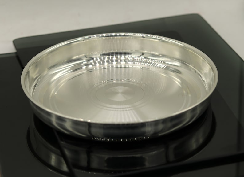 999 Pure Sterling Silver Handmade Solid Silver Plate or Tray - Etsy