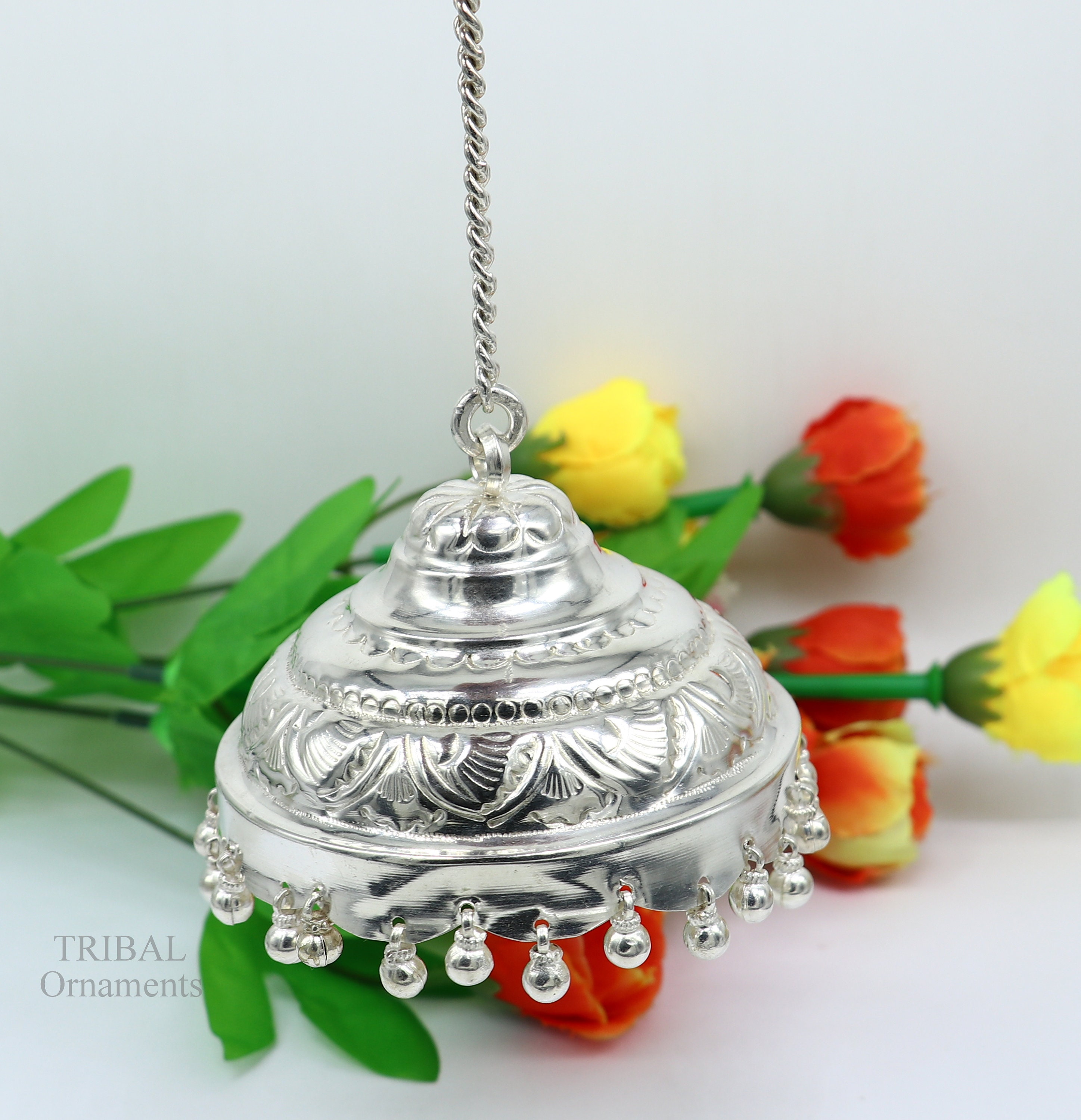 Solid Silver God Chattar or Chhatra Silver Umbrella God - Etsy