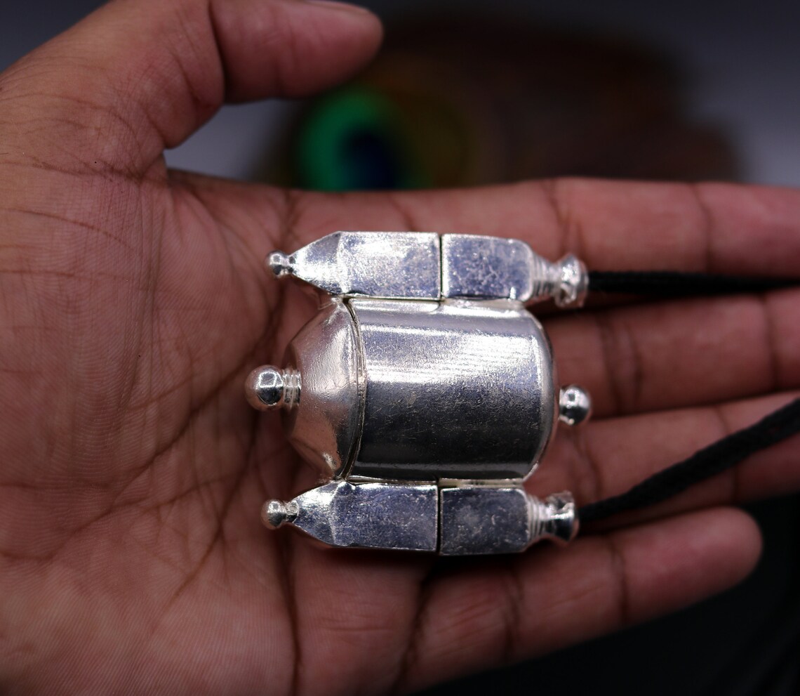 Amazing Sterling Silver Handmade Lingam Box Container Box - Etsy