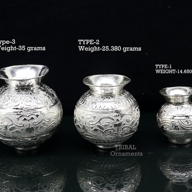 Pure Silver Cookware Pot - Etsy