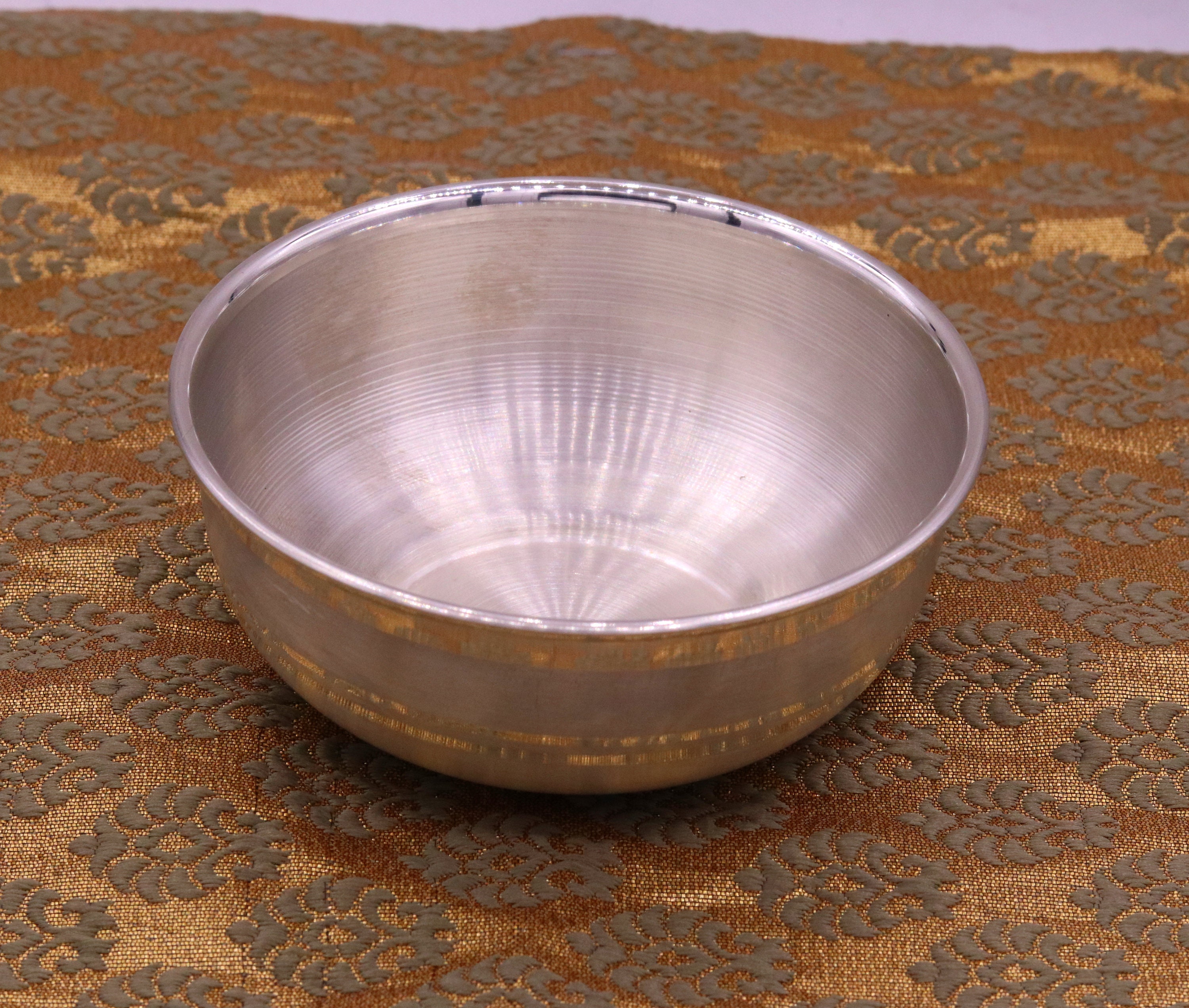 Handmade Pure 999 Fine Silver Bowl Excellent Silver Utensils | Etsy