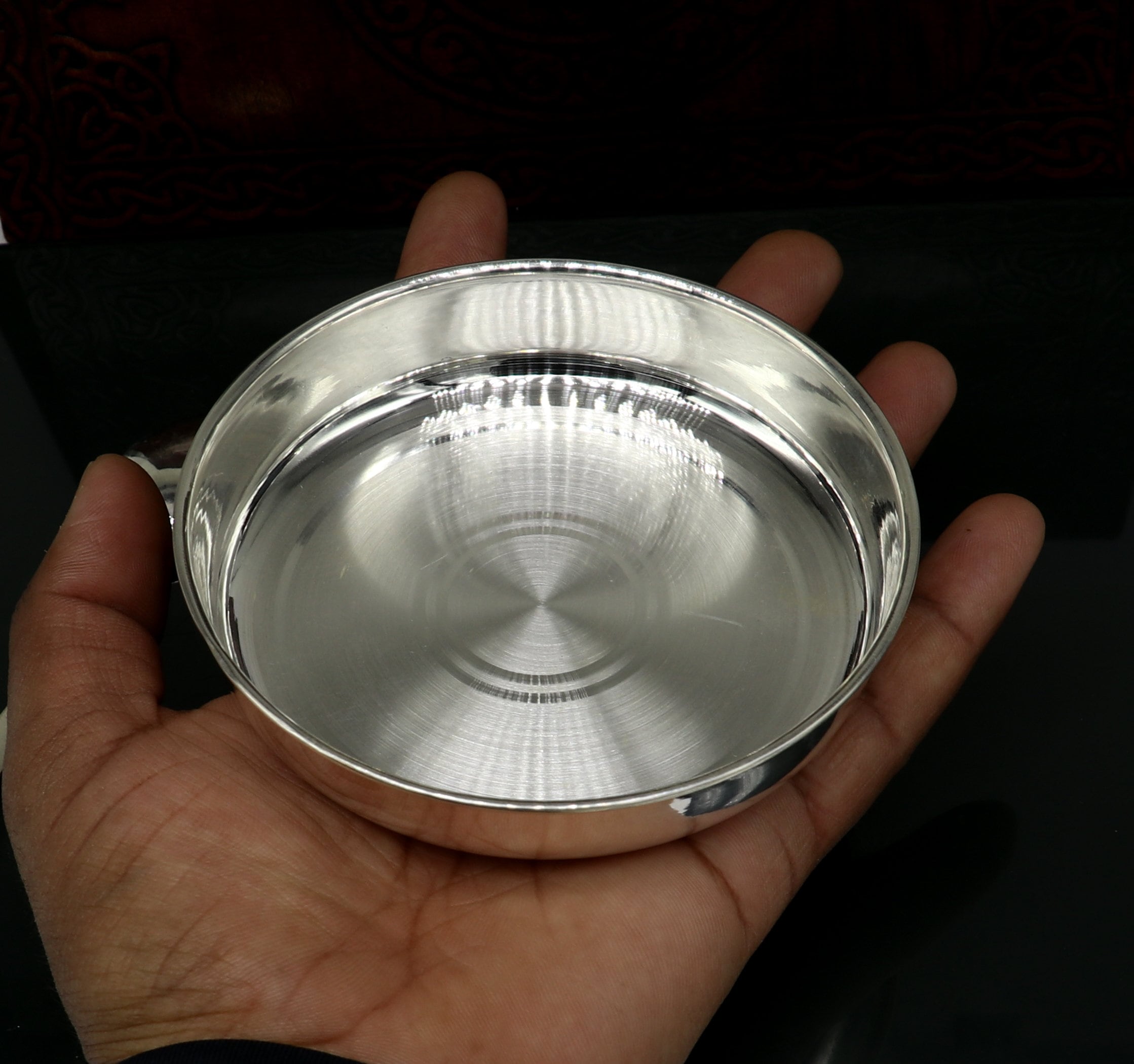 999 Fine Solid Silver Tray or Plate Silver Vessel Silver - Etsy