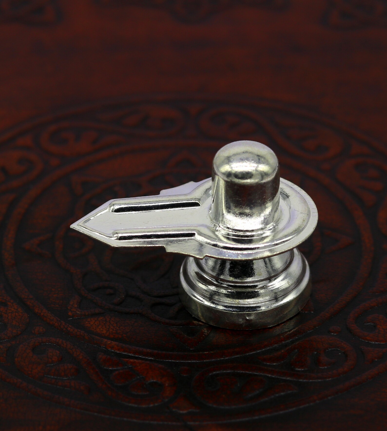 925 Sterling Silver Handmade Small Shiva Linga Silver - Etsy