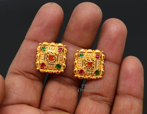 22 carat gold earrings design store